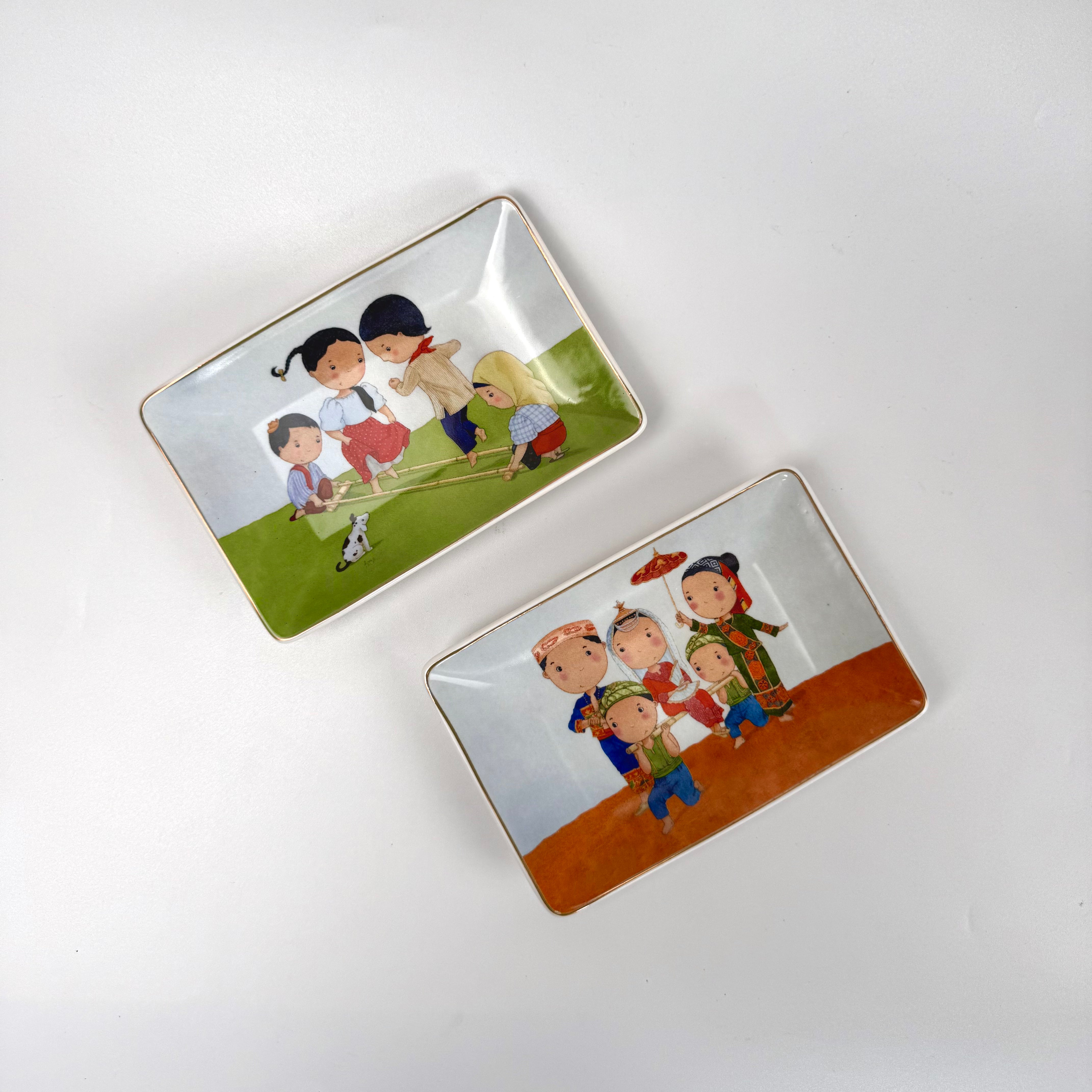 Sayaw Series Trinket Dish in a Kraft Box – CASAJUAN FINE FILIPINO HOMEWARE